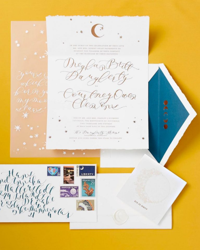 The Most Beautiful Wedding Invitation Trends For 2021 - Make Happy Memories