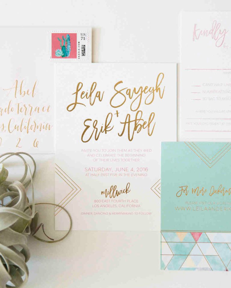 The Most Beautiful Wedding Invitation Trends For 2021 - Make Happy Memories