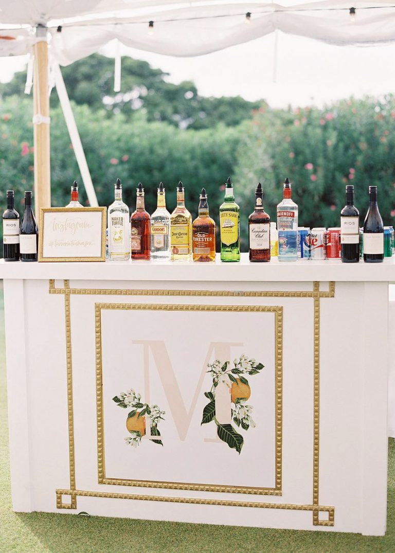 Wedding Bar Ideas To Wow Your Guests - Make Happy Memories