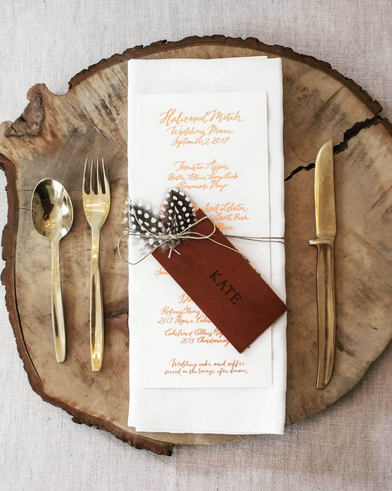 Notable Names Cards and Memorable Menus: 40+ Inspirations for Your ...