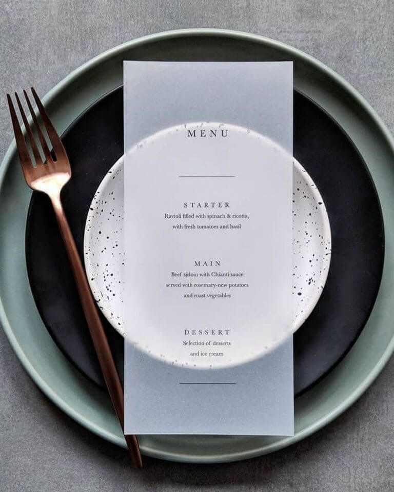 Notable Names Cards and Memorable Menus: 40+ Inspirations for Your ...